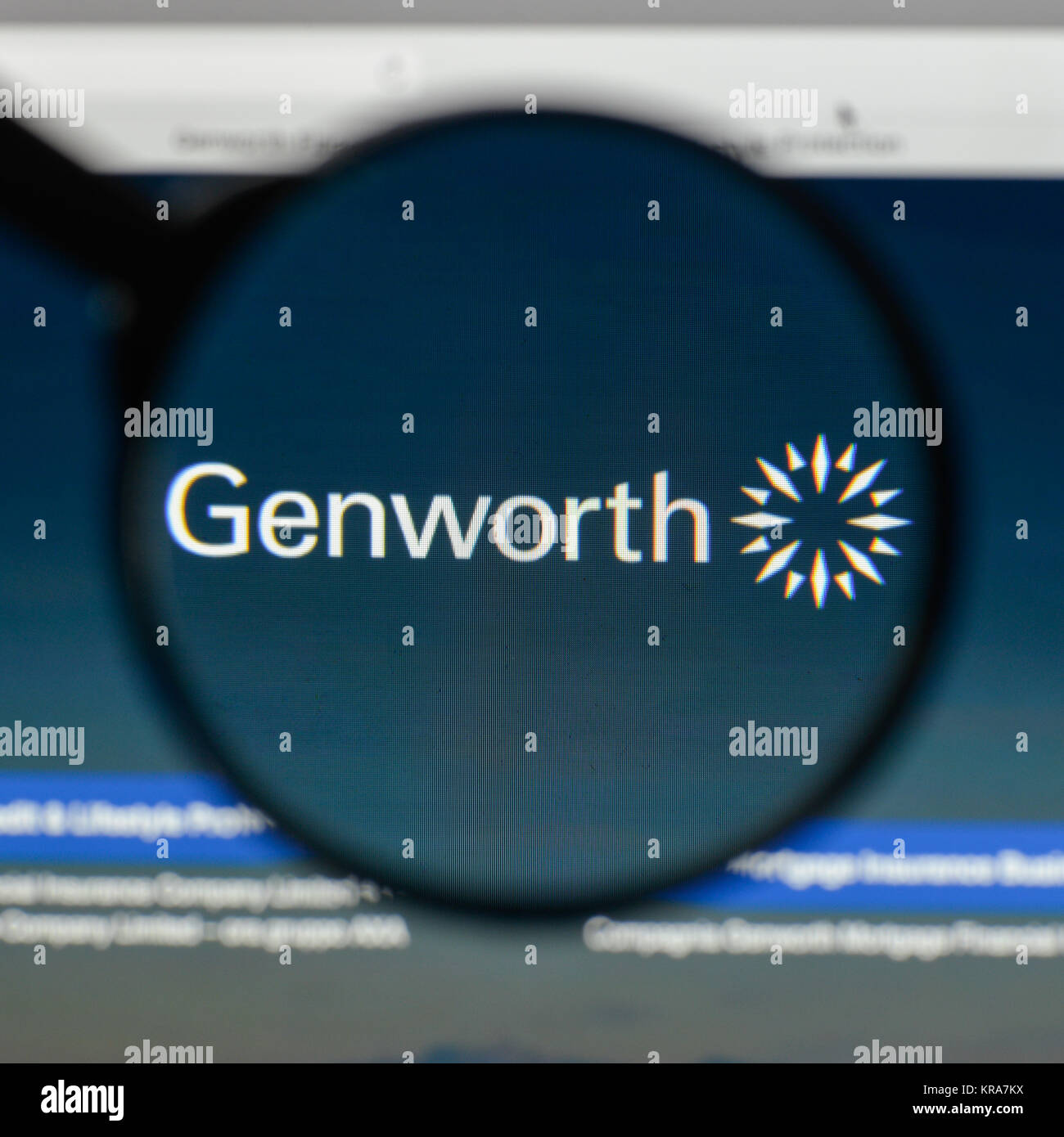 Genworth logo hi-res stock photography and images - Alamy