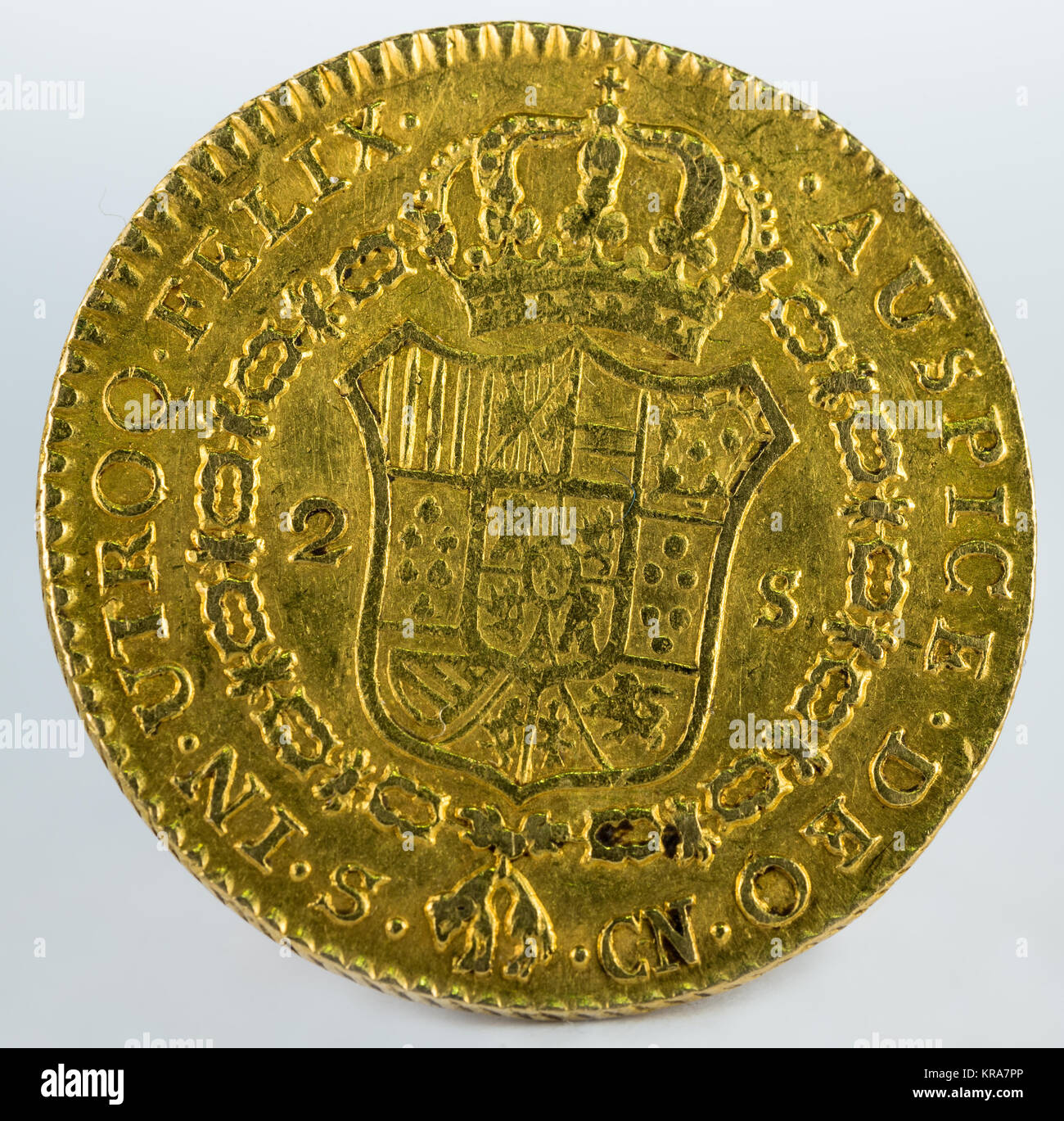 Charles iv of spain coin hi-res stock photography and images - Alamy
