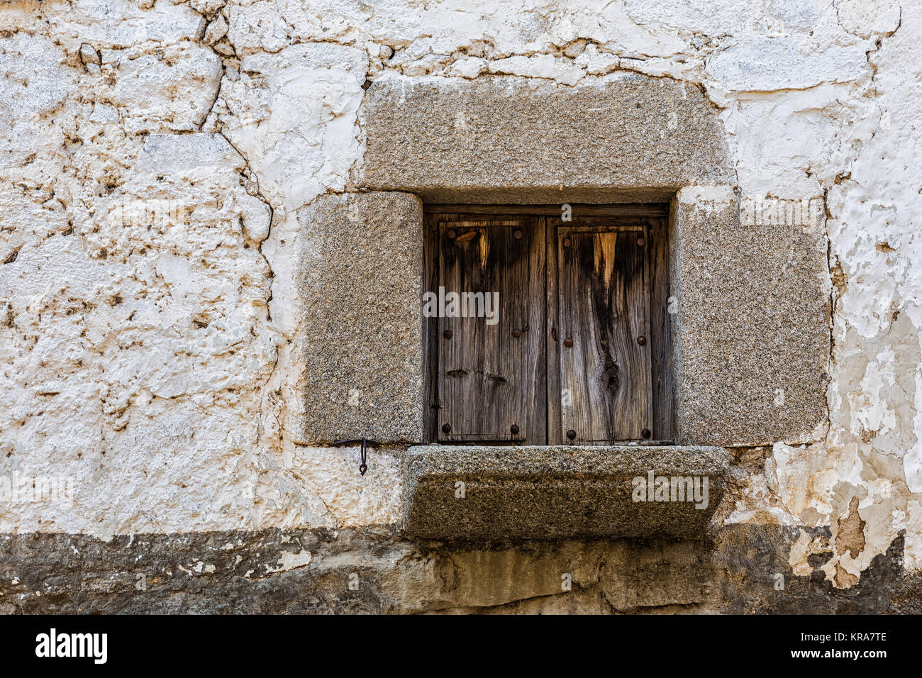 Old stone window with ledge Stock Photo - Alamy