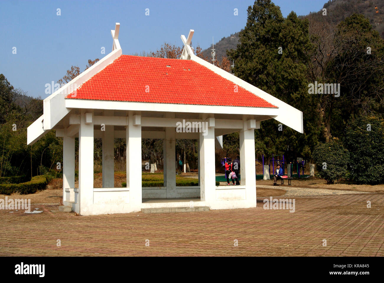 Alcove, park, traveling, leisure Stock Photo - Alamy