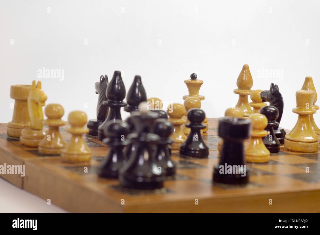 chess game is in full swing Stock Photo - Alamy
