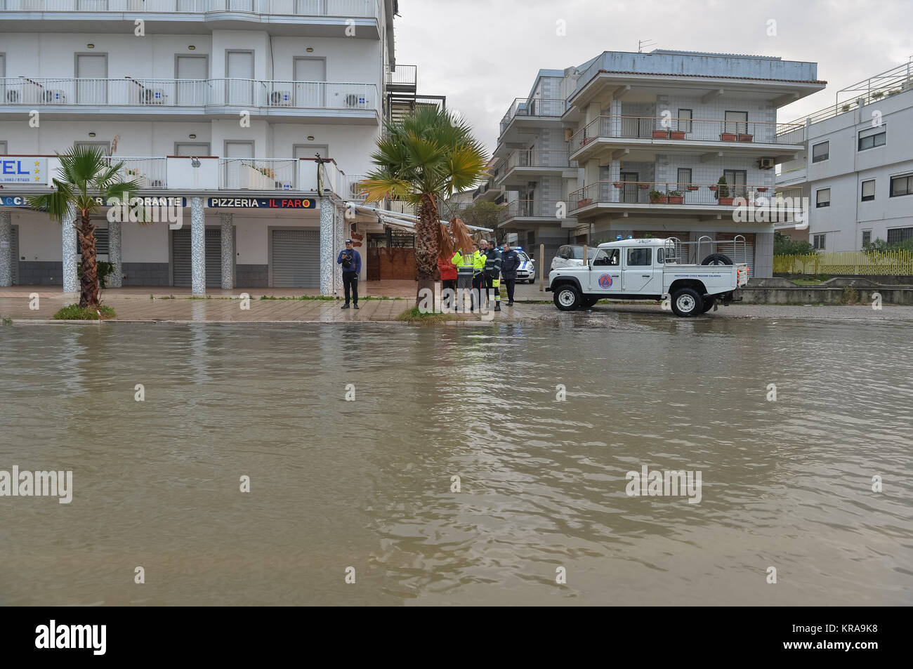Floods caused by the NUMA cyclone that formed in the Ionian Sea and is ...