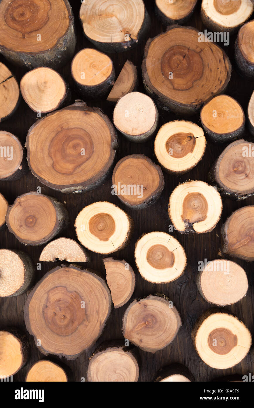 Stack of firewood background Stock Photo - Alamy