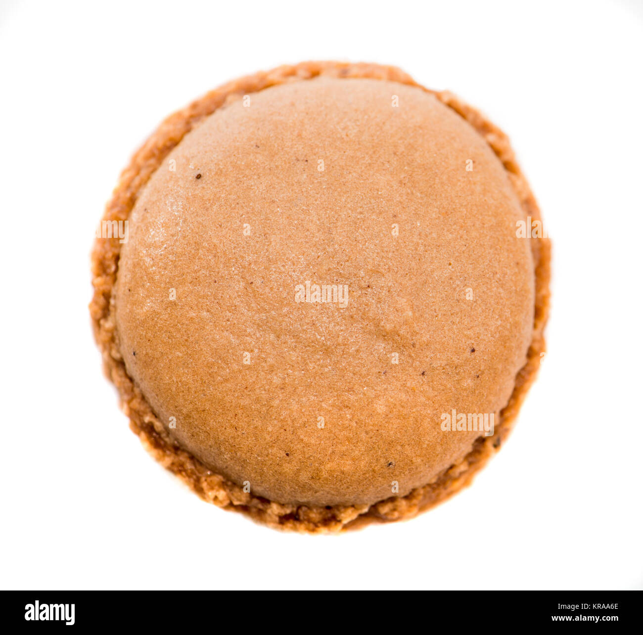 Close up chocolate macaroon Cut Out Stock Images & Pictures - Alamy