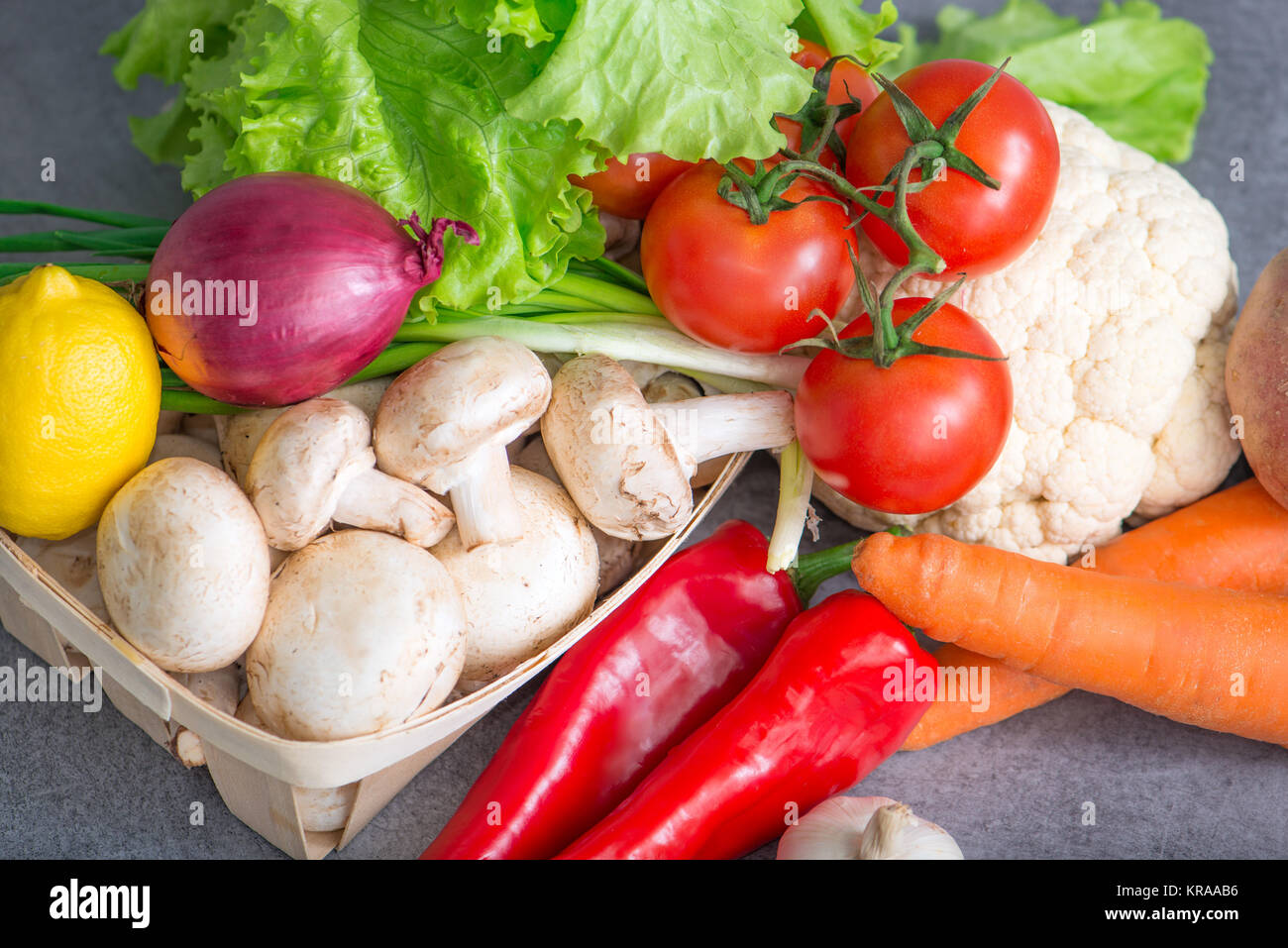 fresh colorful vegetables Stock Photo - Alamy
