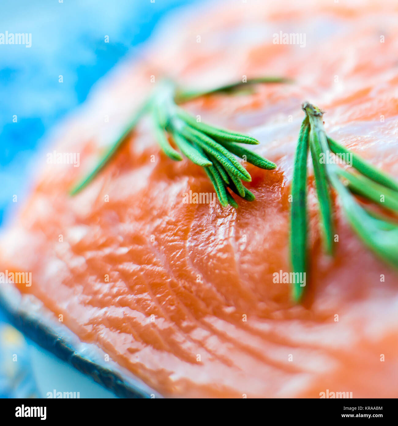 Fresh salmon fillet Stock Photo - Alamy
