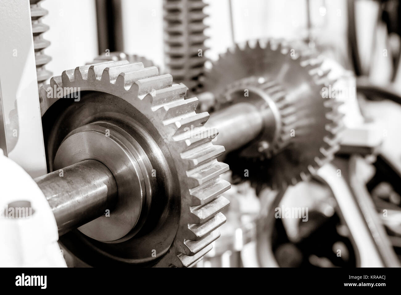 Mechanism from old gears hi-res stock photography and images - Alamy
