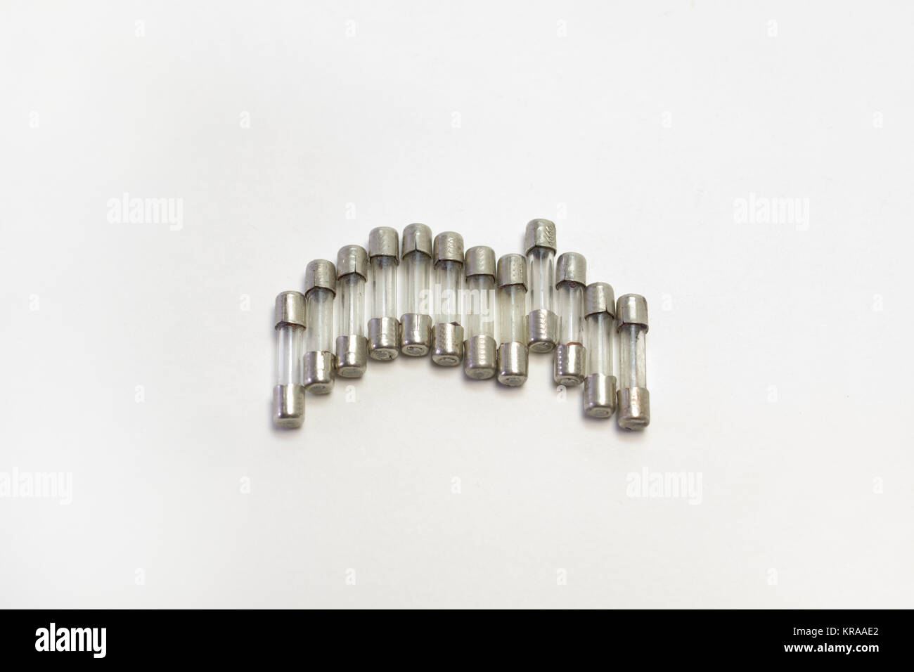 Set of small thermal fuses for inserting into the electronic circuit ...