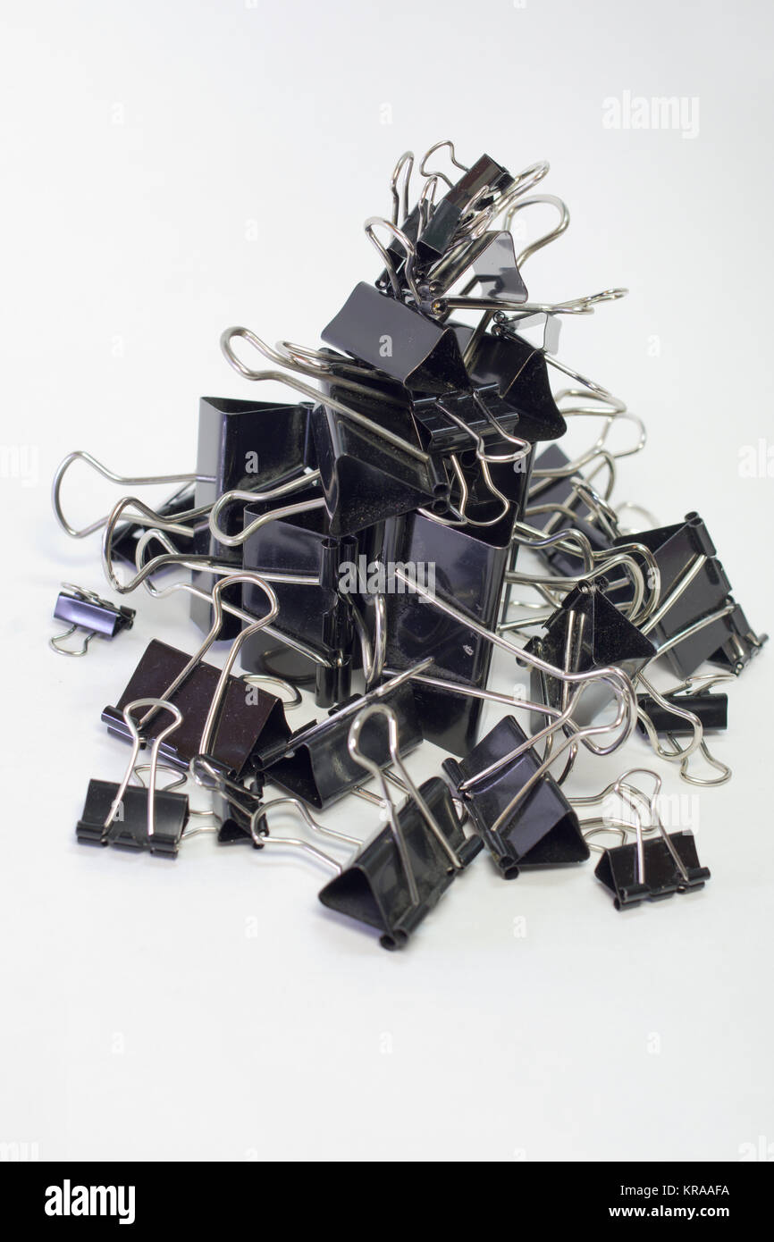 Various sizes paper clips hi-res stock photography and images - Alamy