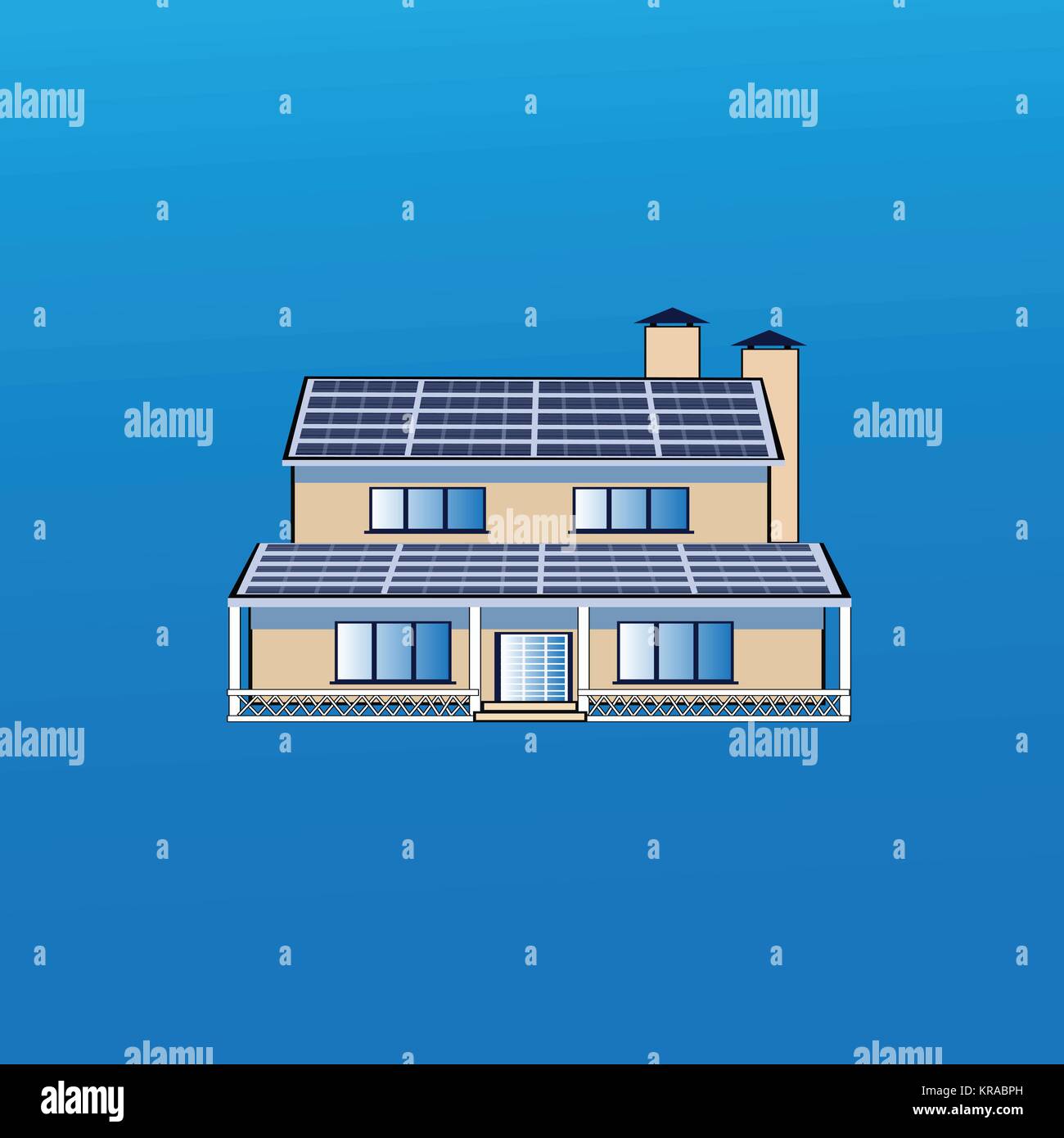 Battery power home Stock Vector Images - Alamy