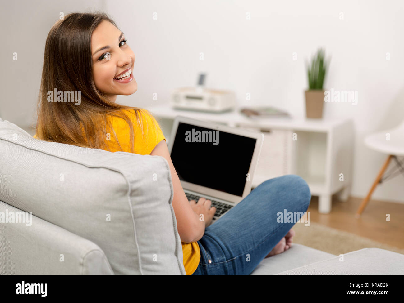 Working at home Stock Photo - Alamy