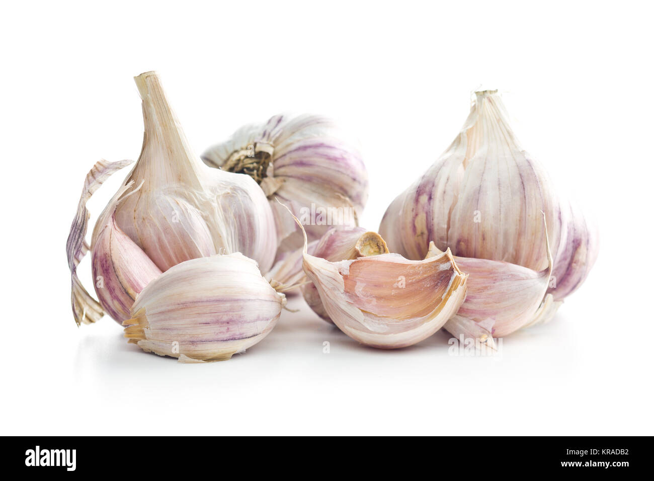 The fresh garlic Stock Photo - Alamy