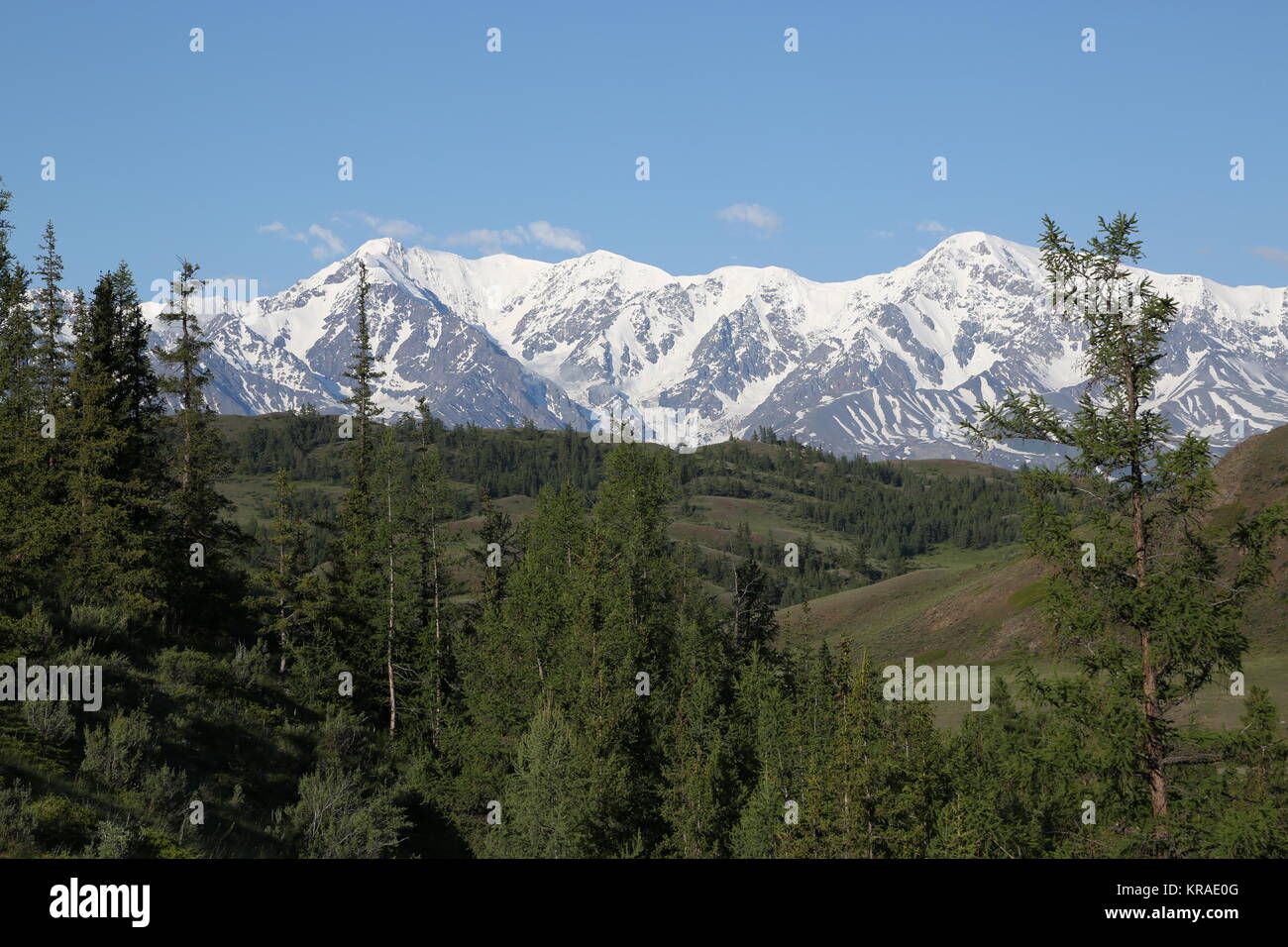 Altai region Russia mountain landscapes Stock Photo - Alamy