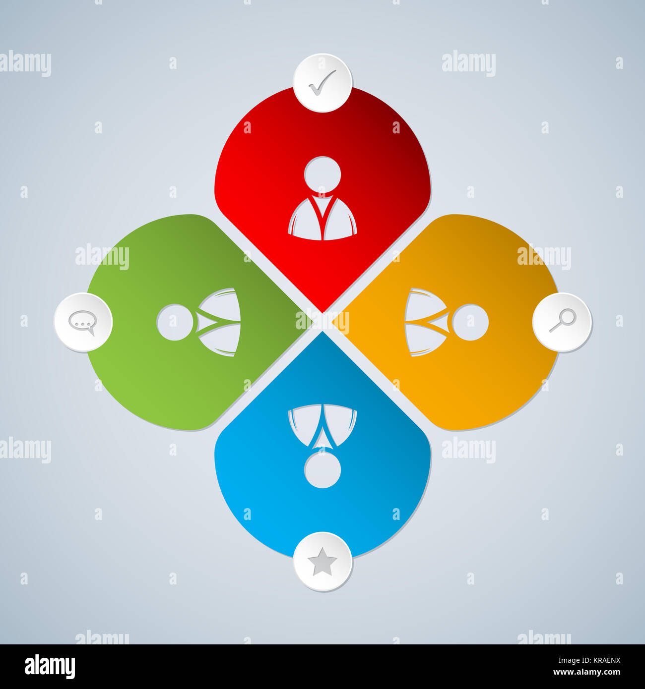 Basic social networking options Stock Photo - Alamy