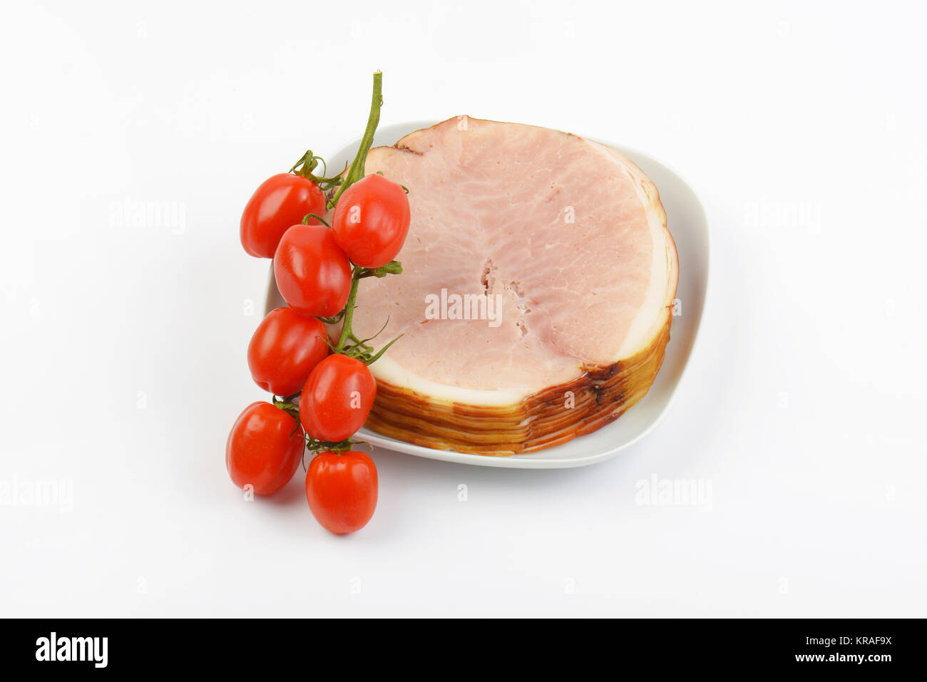 stack of ham slices Stock Photo - Alamy