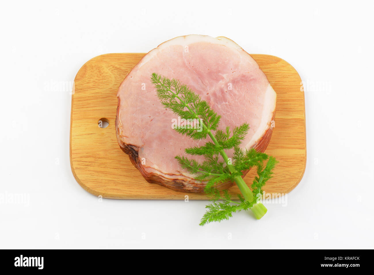 Smoked boneless ham hi-res stock photography and images - Alamy