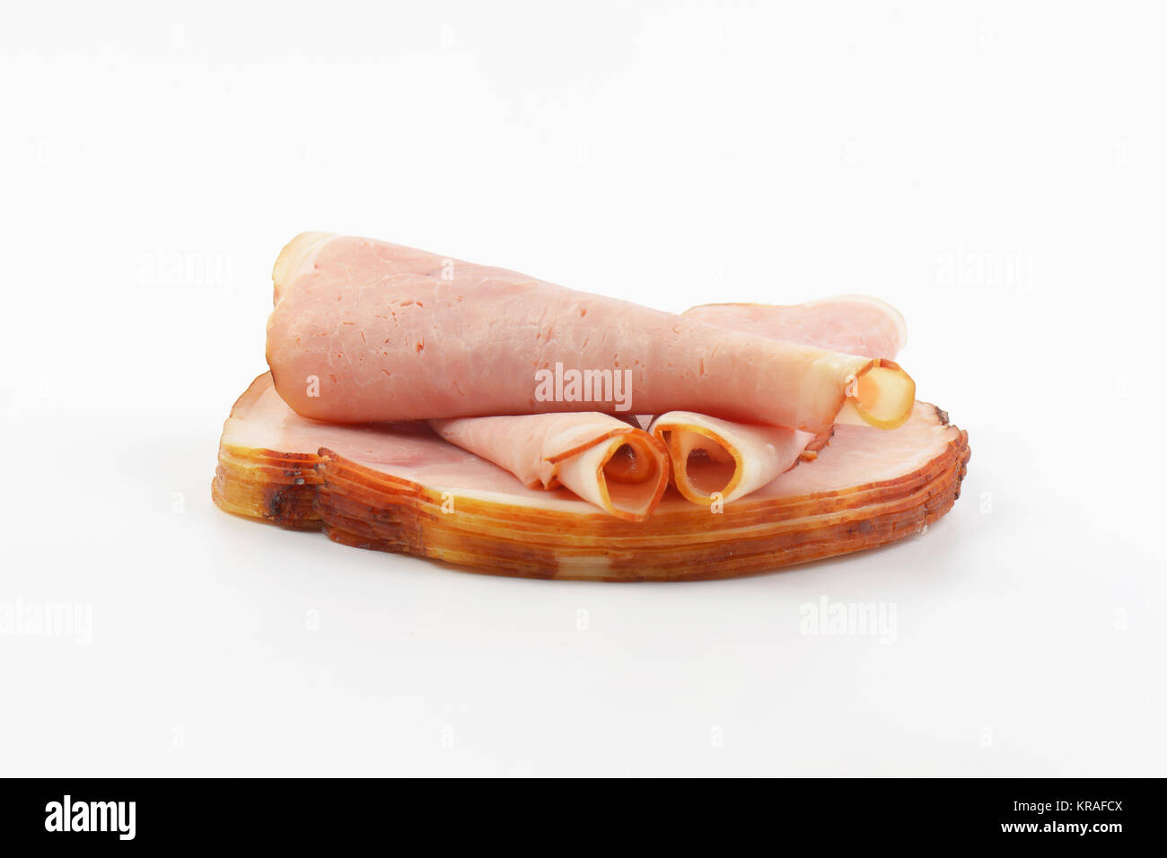 Smoked boneless ham hi-res stock photography and images - Alamy