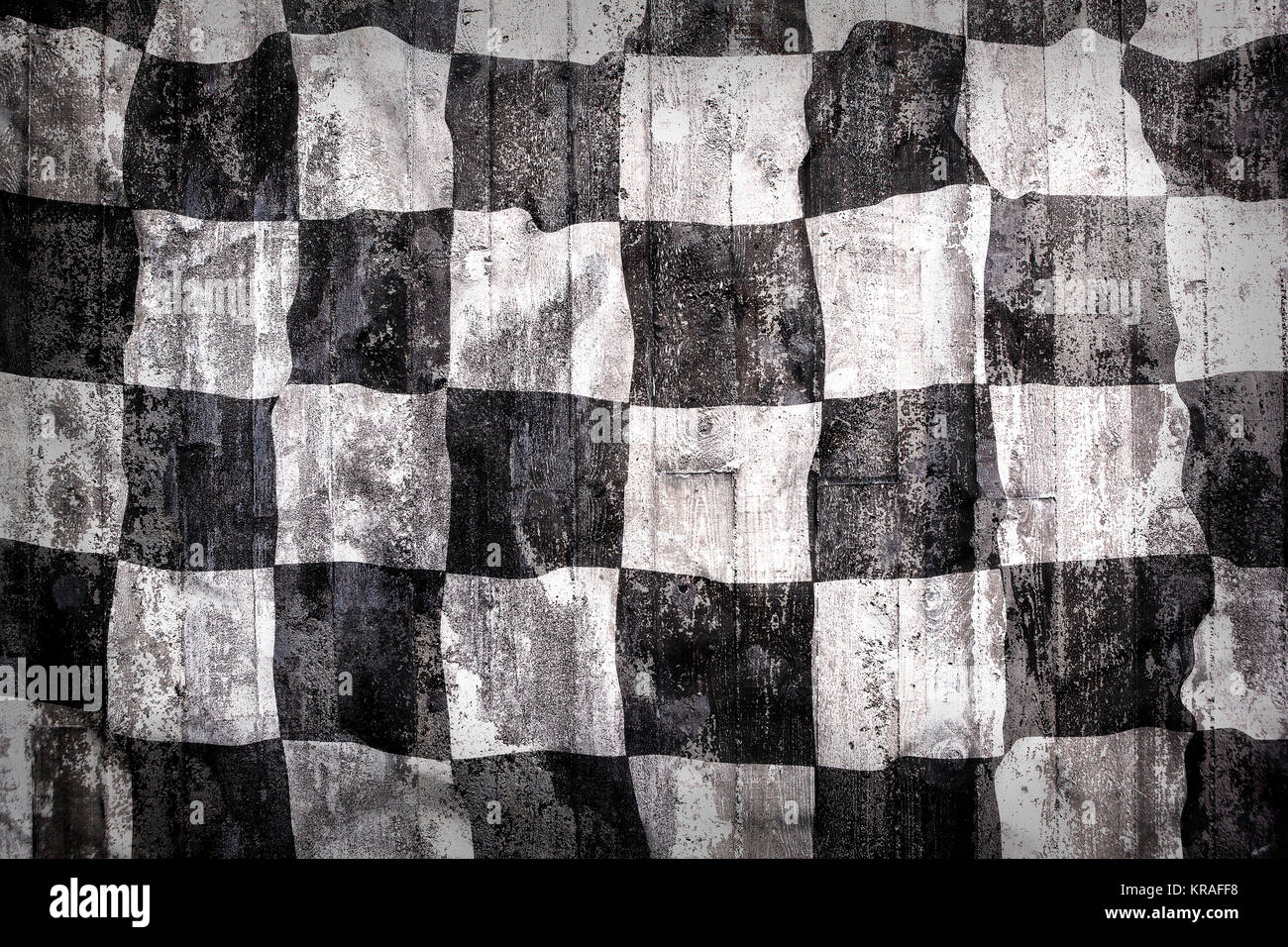 Target flag on a brick wall for background Stock Photo - Alamy