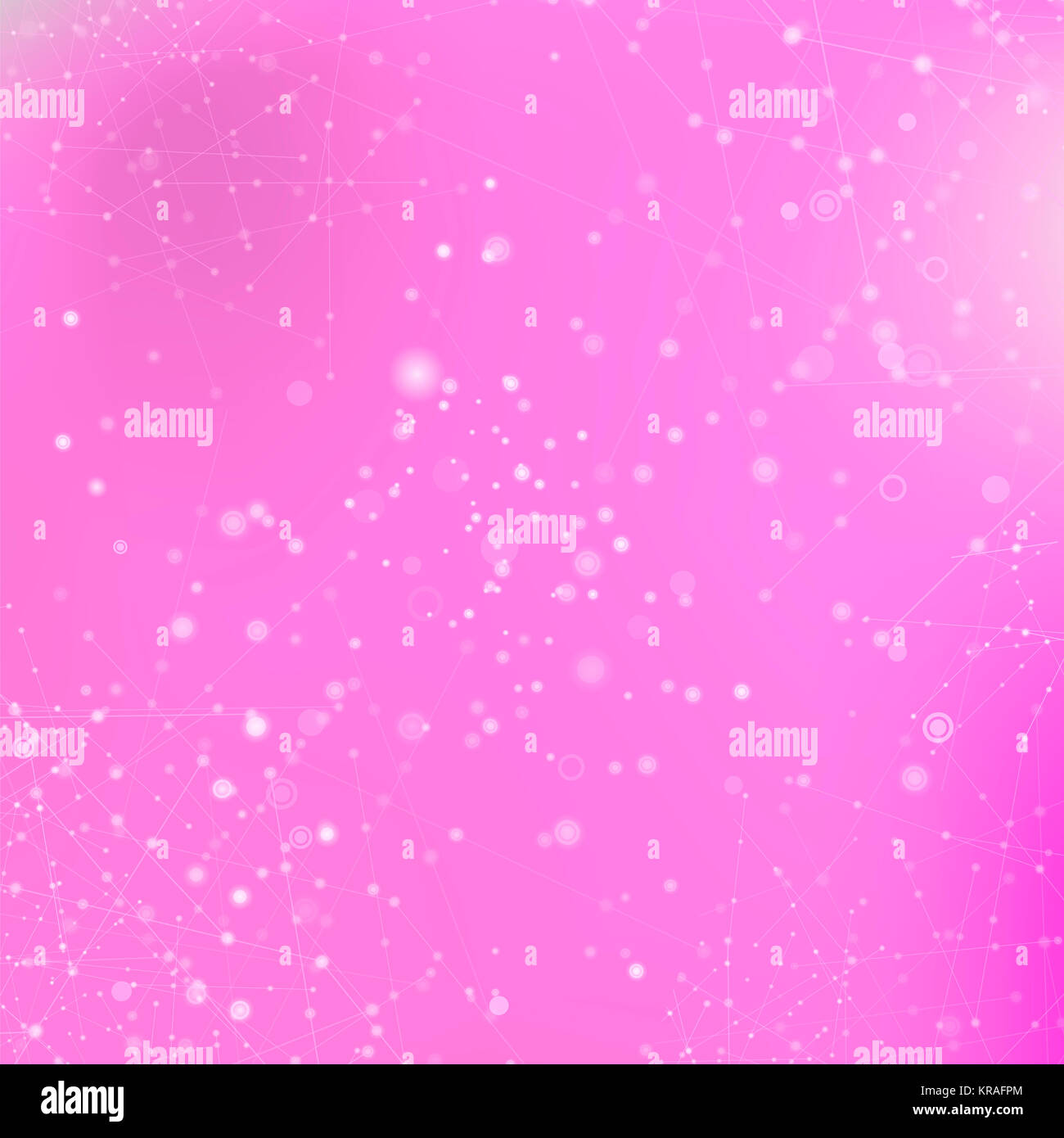 Pink Technology Background with Particle Stock Photo - Alamy