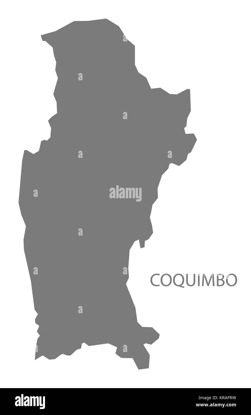 Coquimbo vector map hi-res stock photography and images - Alamy