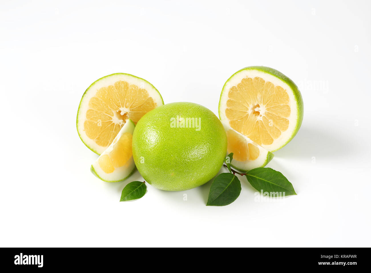 ripe green grapefruit Stock Photo - Alamy
