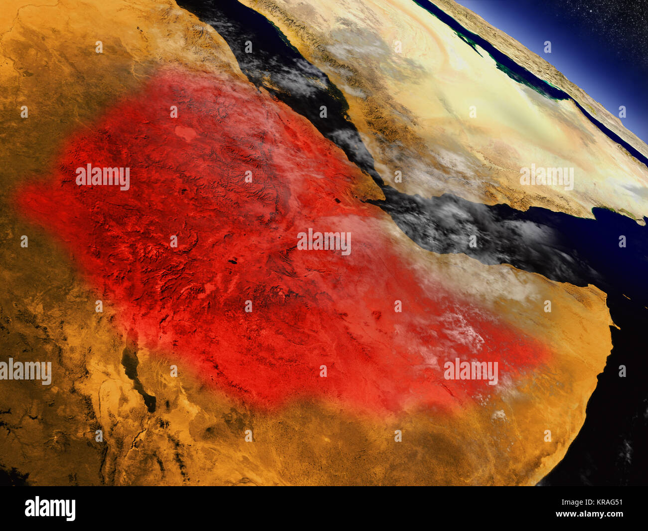 Ethiopia climate map hi-res stock photography and images - Alamy
