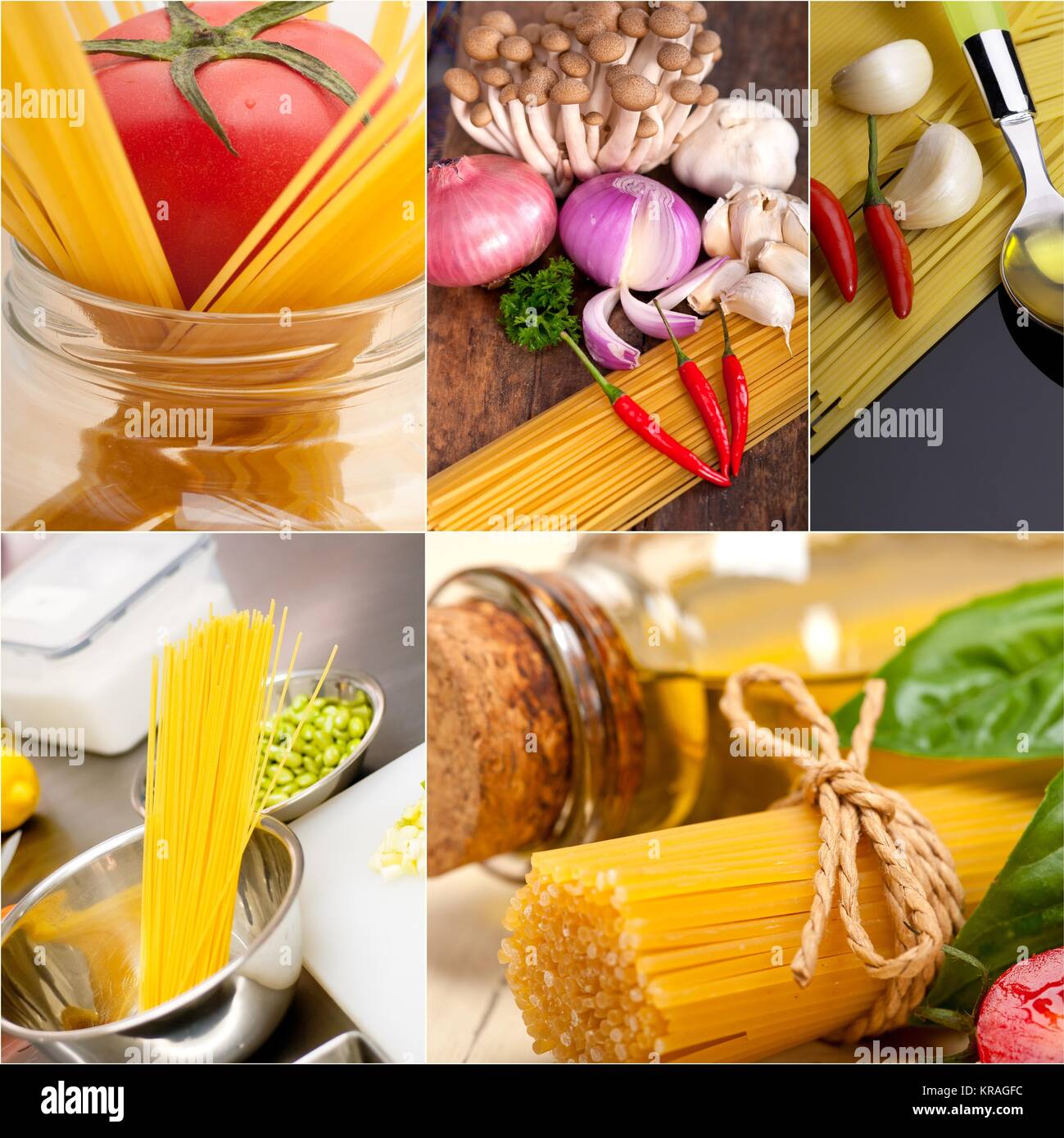 healthy Vegetarian vegan food collage Stock Photo - Alamy
