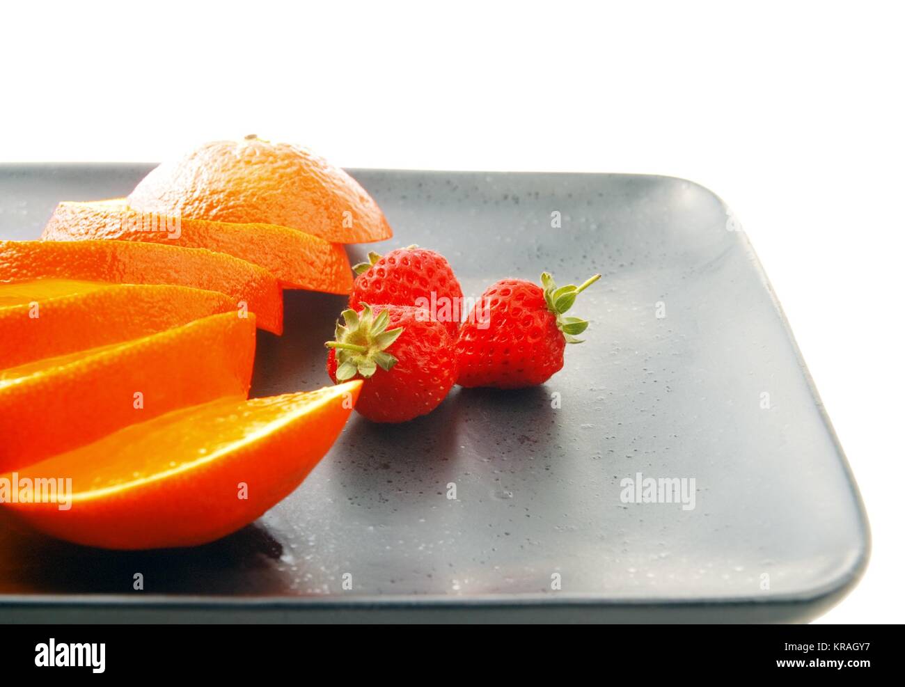 orange strawberries Stock Photo - Alamy