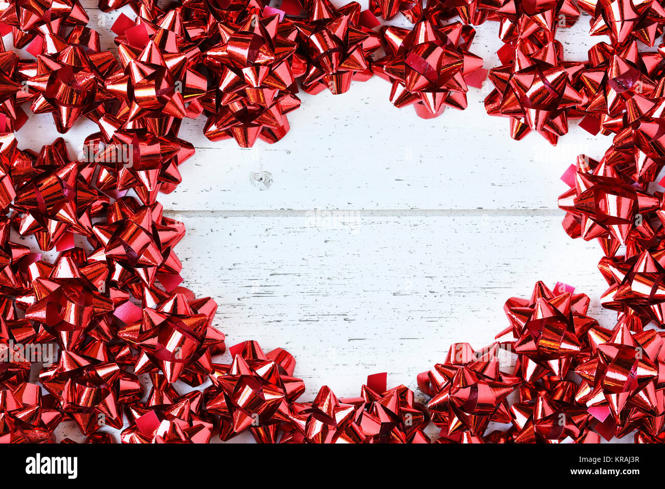 Red Bow Frame Stock Photo - Alamy