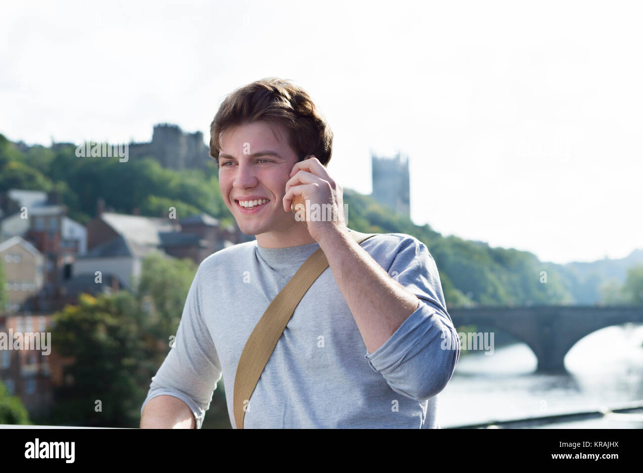 Keeping in Contact Stock Photo - Alamy