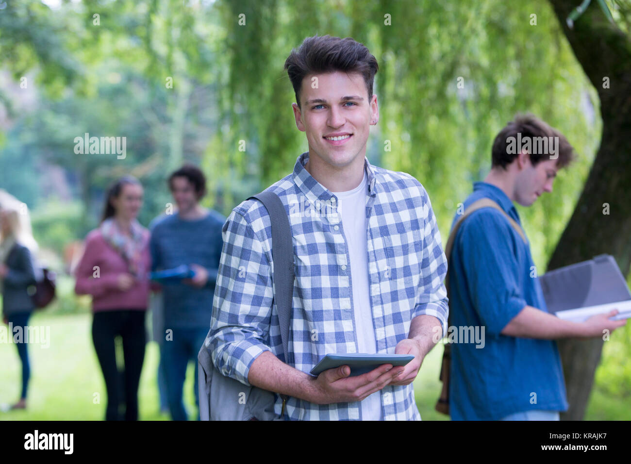 Portrait of a student Stock Photo - Alamy