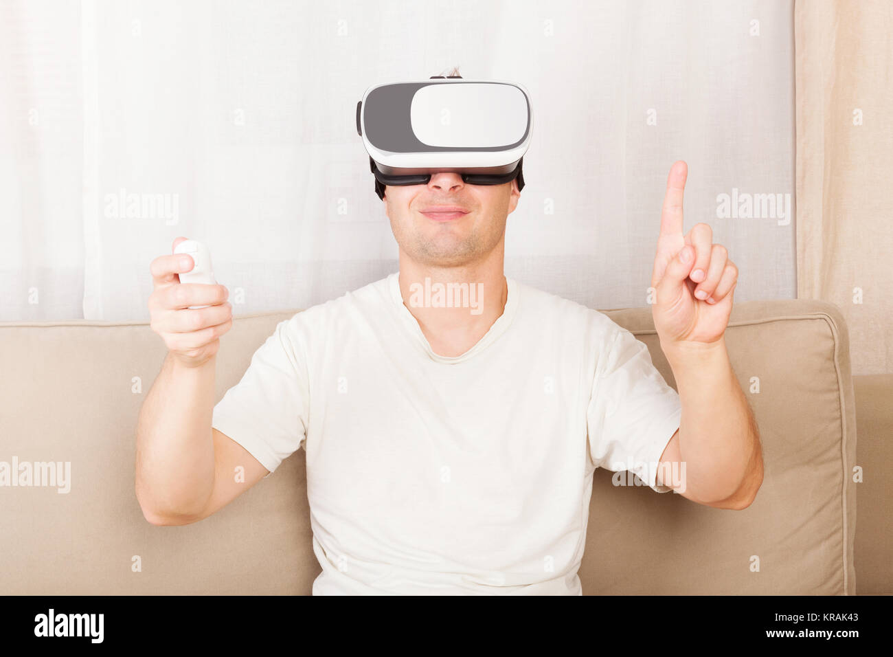 Virtual reality, VR Stock Photo - Alamy