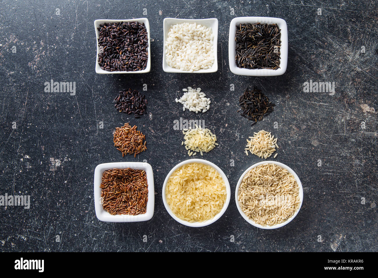 Different rice varieties Stock Photo - Alamy