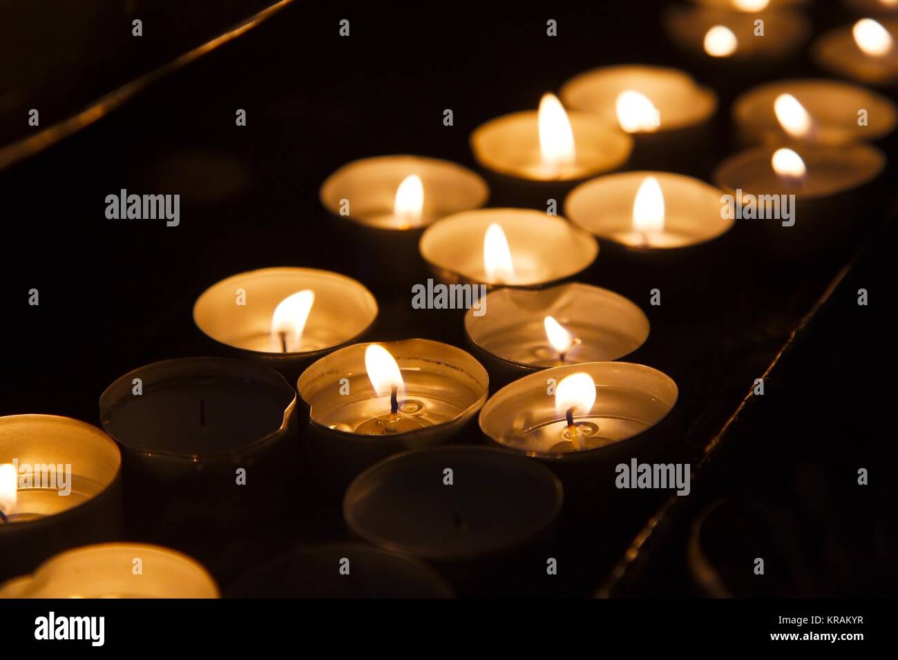 Darkness dim candle light hi-res stock photography and images - Alamy