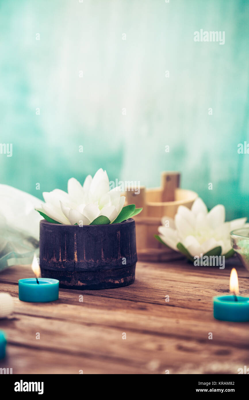 Spa setting backdrop hi-res stock photography and images - Alamy