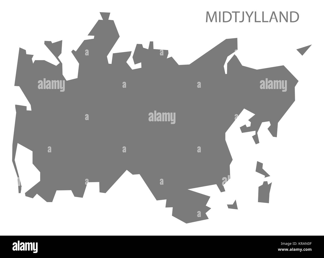 Denmark map transparent hi-res stock photography and images - Alamy