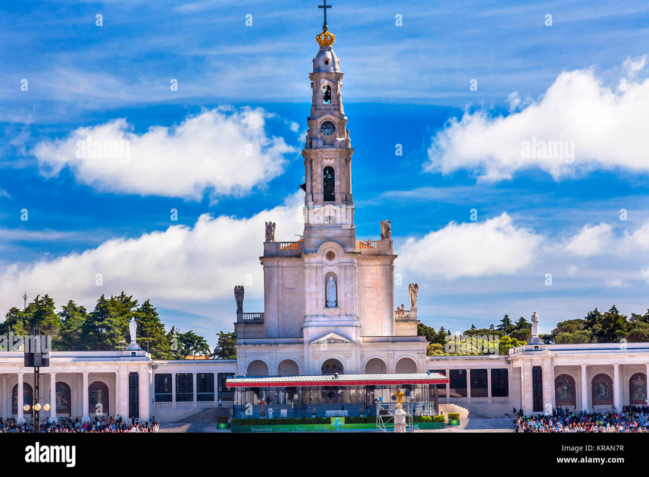 May 13th Celebration Mary Basilica of Lady of Rosary Fatima Portugal ...