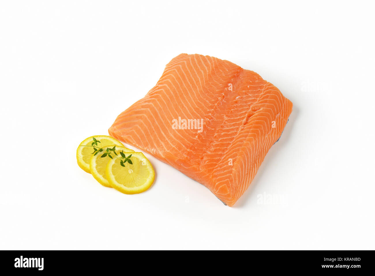 Fresh salmon fillet Stock Photo - Alamy
