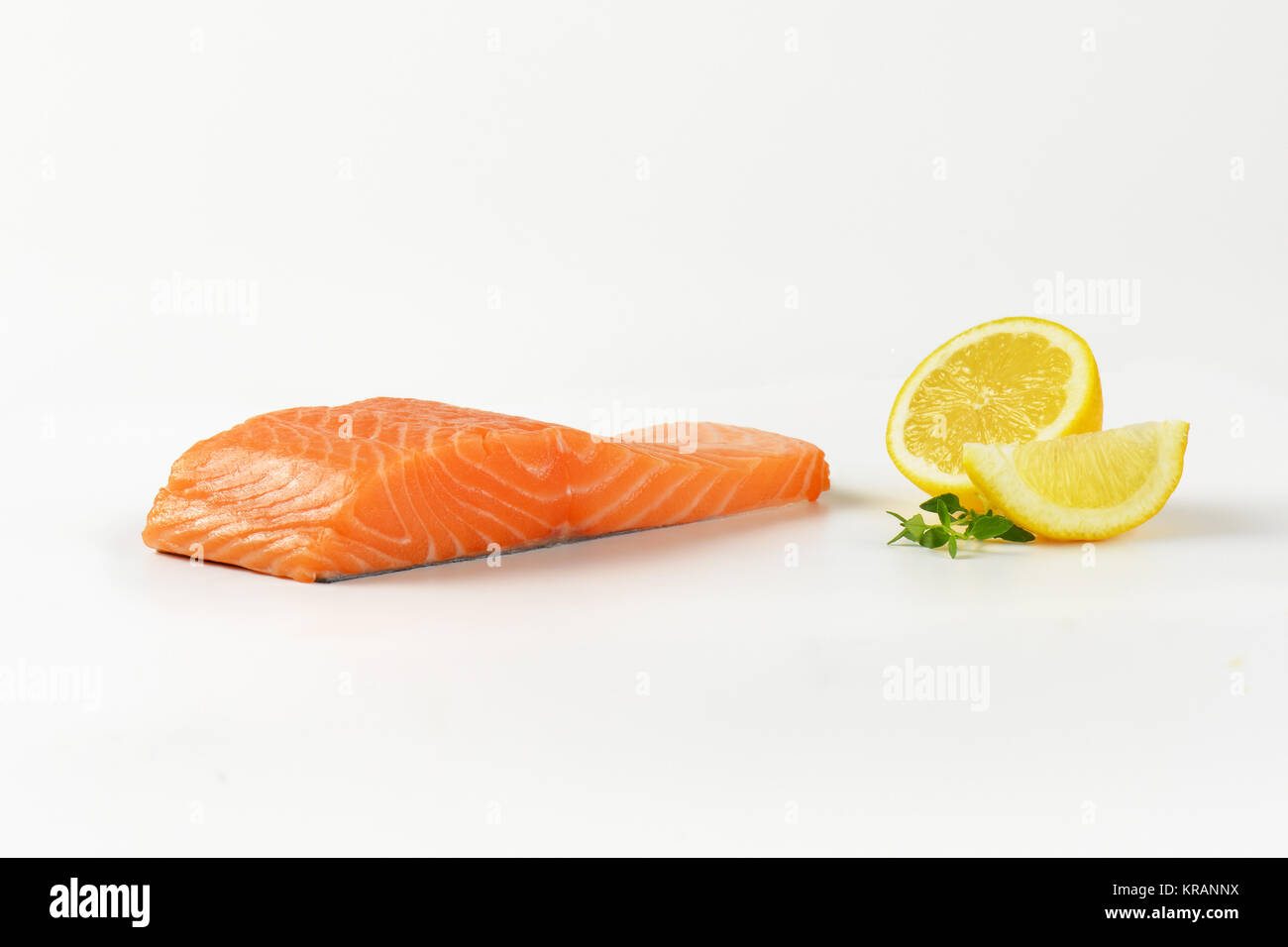Fresh salmon fillet Stock Photo - Alamy