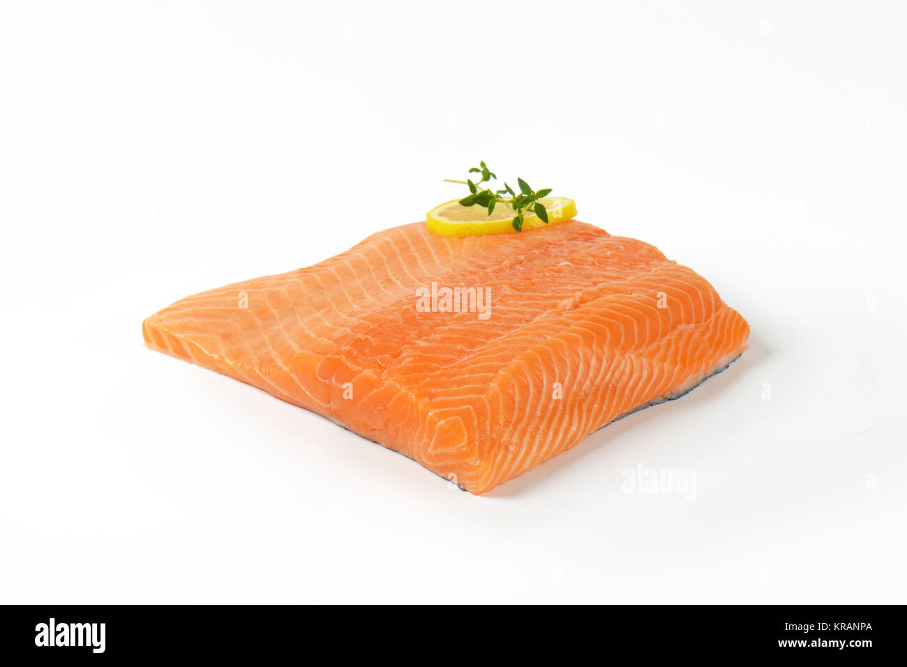 Fresh salmon fillet Stock Photo - Alamy
