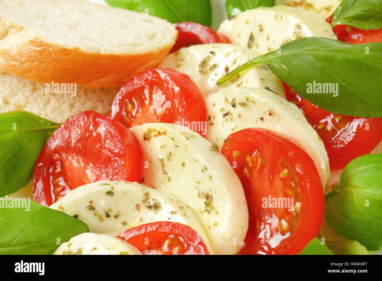 Fresh Caprese salad Stock Photo - Alamy