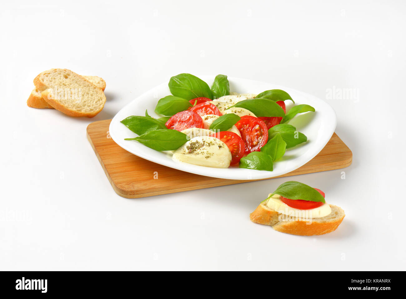 Fresh Caprese salad Stock Photo - Alamy