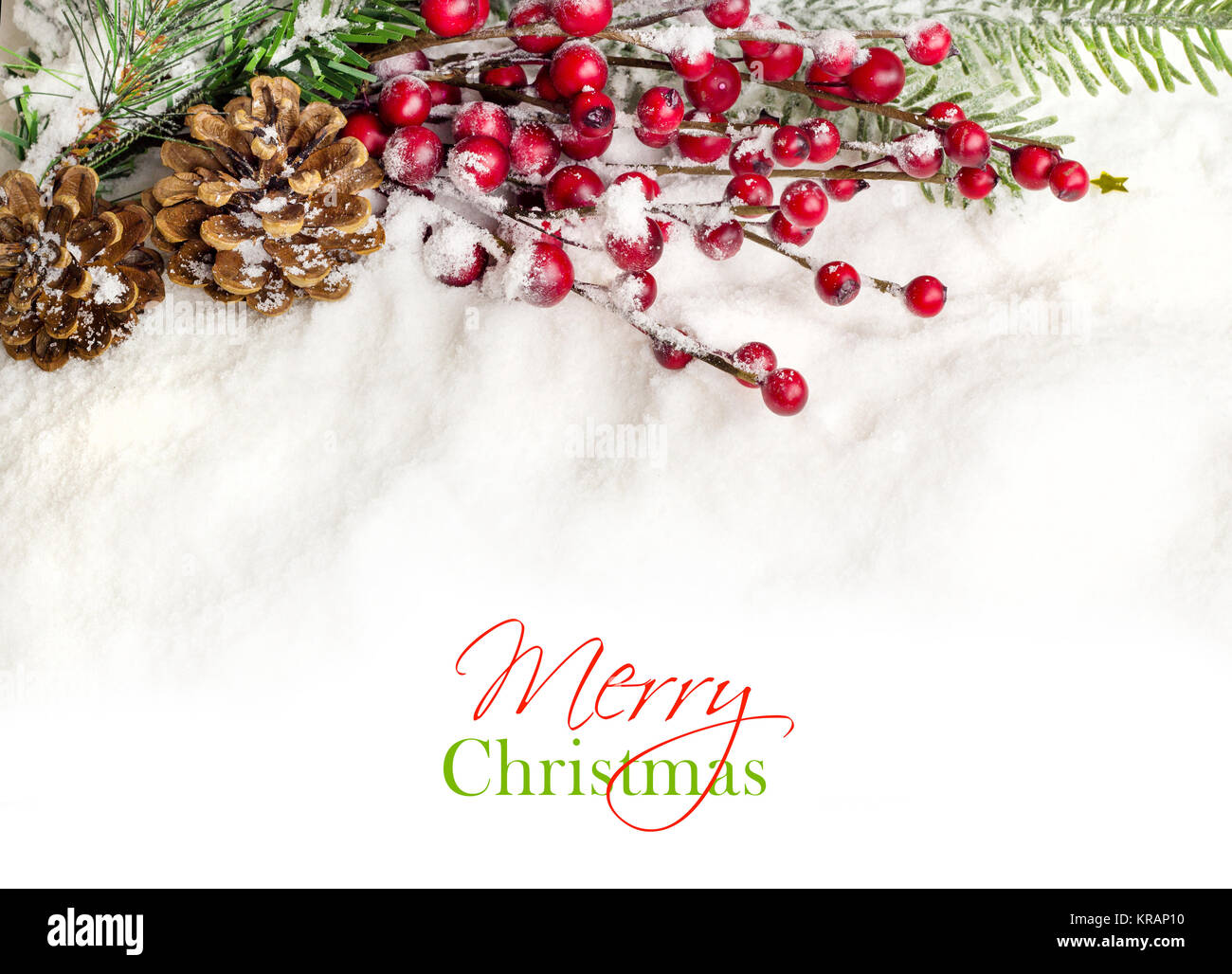 Christmas Decoration Border design Stock Photo - Alamy