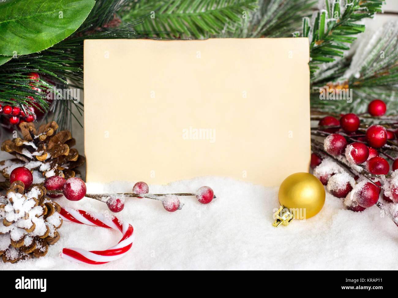 Christmas invitation border hi-res stock photography and images - Alamy