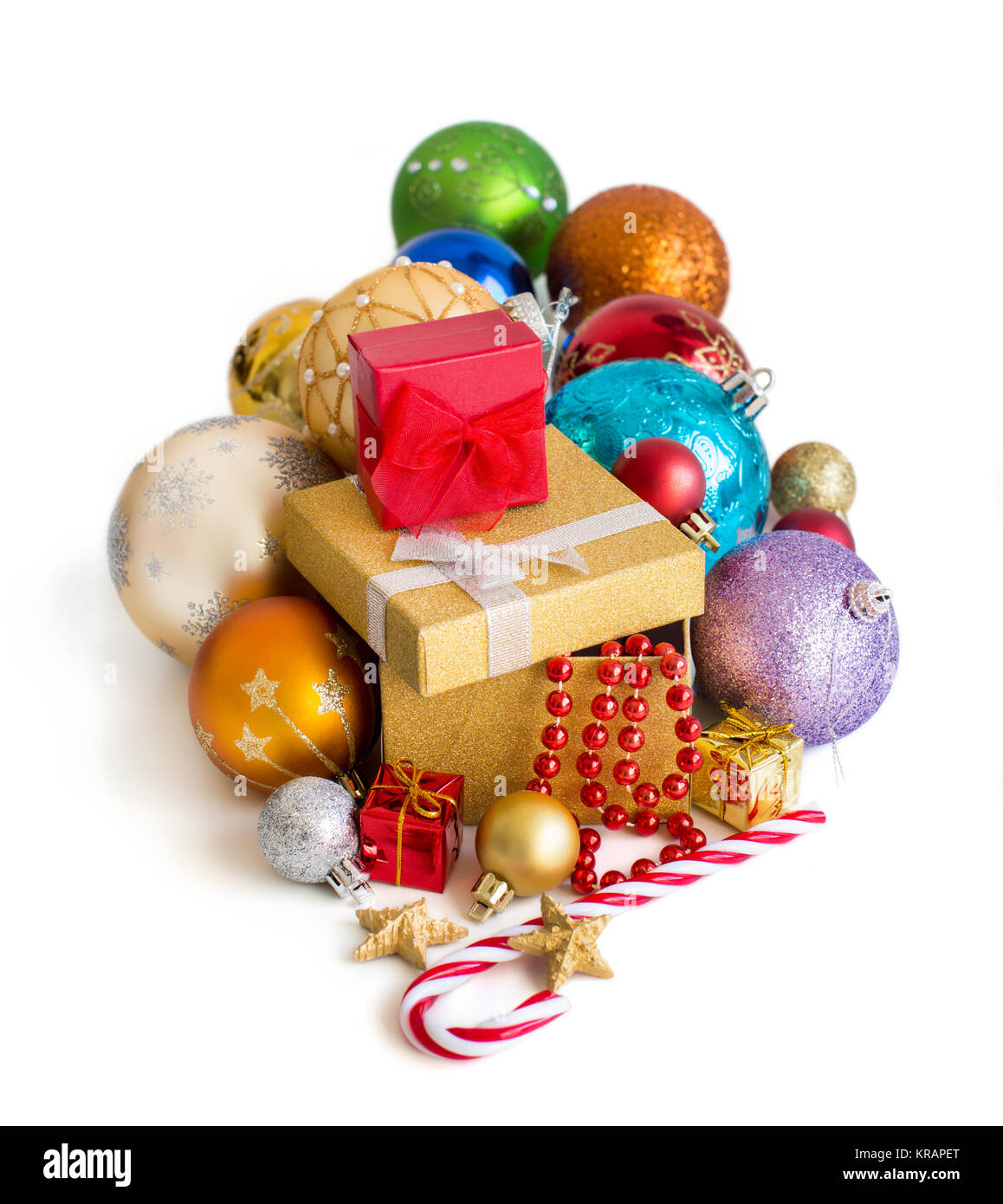 Winter white decorations border Cut Out Stock Images & Pictures - Alamy