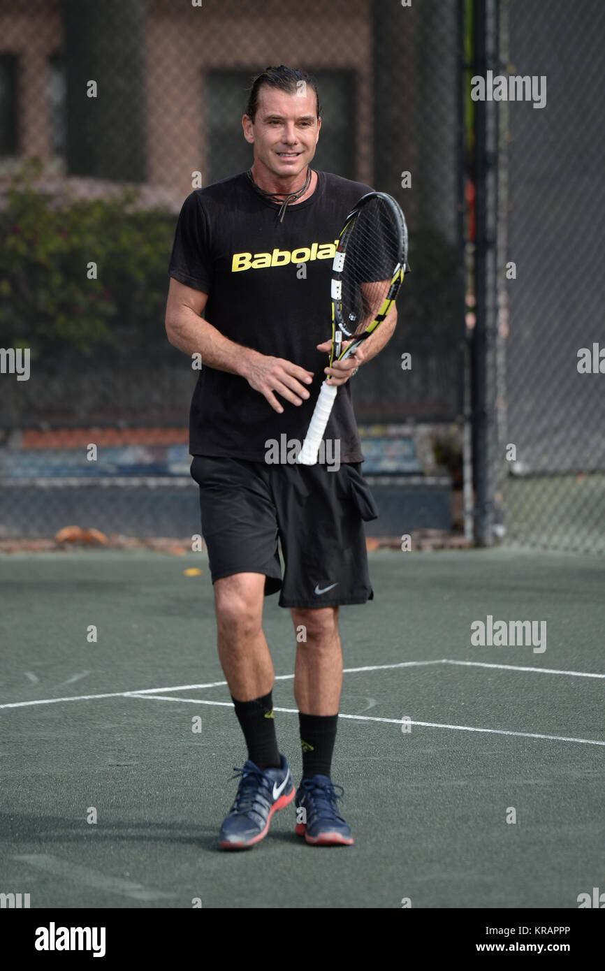 BOCA RATON, FL - NOVEMBER 20: Gavin Rossdale playing Tennis at The Boca ...
