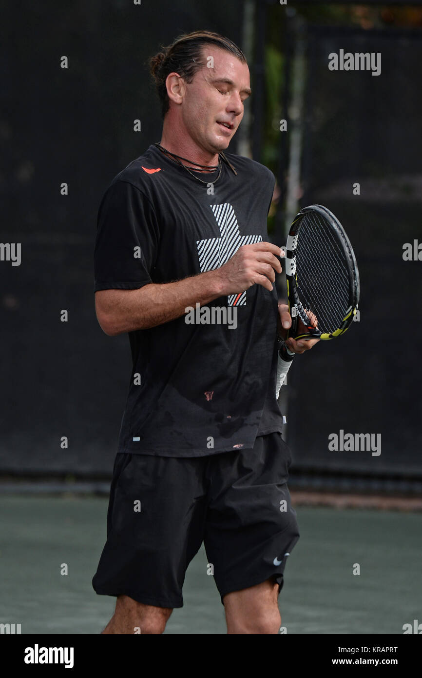 BOCA RATON, FL - NOVEMBER 20: Gavin Rossdale playing Tennis at The Boca ...