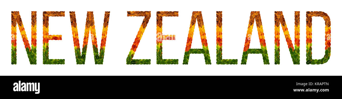 Banner of new zealand Cut Out Stock Images & Pictures - Alamy