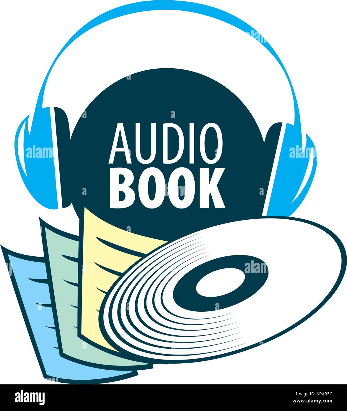 Audiobook. Vector logo template Stock Vector Image & Art - Alamy