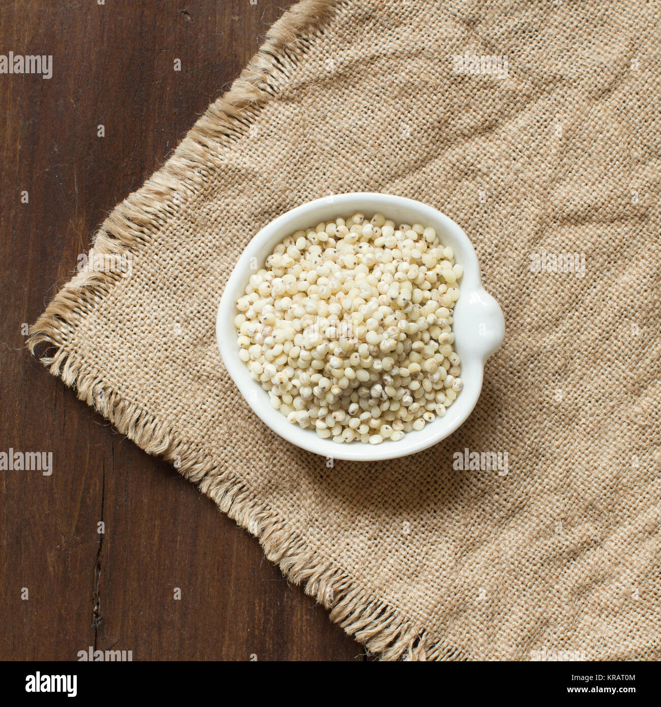 White Sorghum grain Stock Photo - Alamy